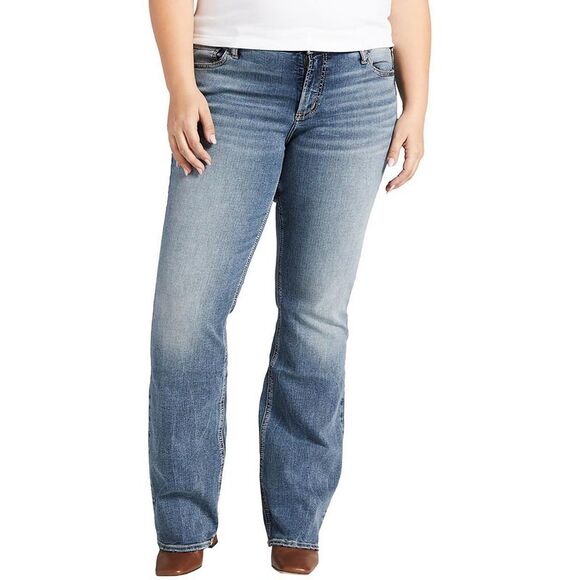 Silver Jeans | Jeans | Silver Jeans Womens Elyse Blue Stretch Denim ...